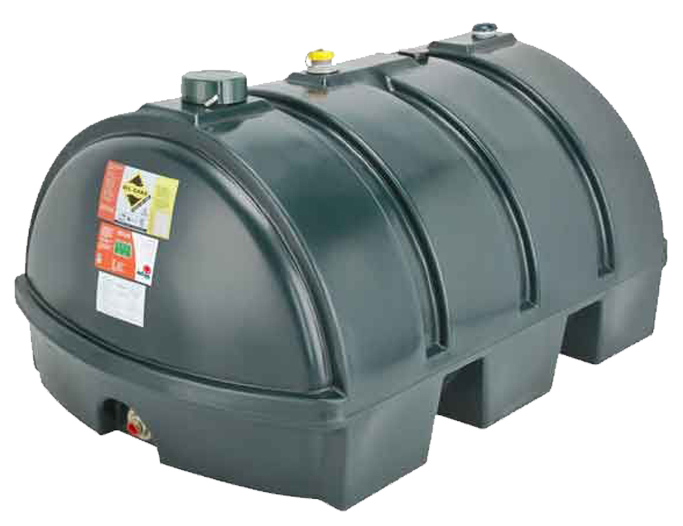 Atlas 1225LPA Low Profile Single Skin Oil Tank | Tanks R Us