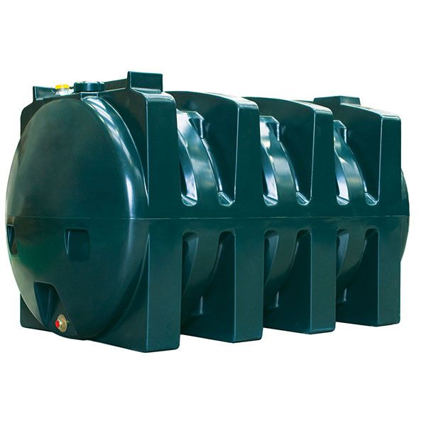 Titan H2500TT Horizontal Single Skin Oil Tank | Tanks R Us
