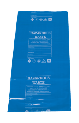 Hazardous Waste Disposal Bag and Ties | Tanks R Us