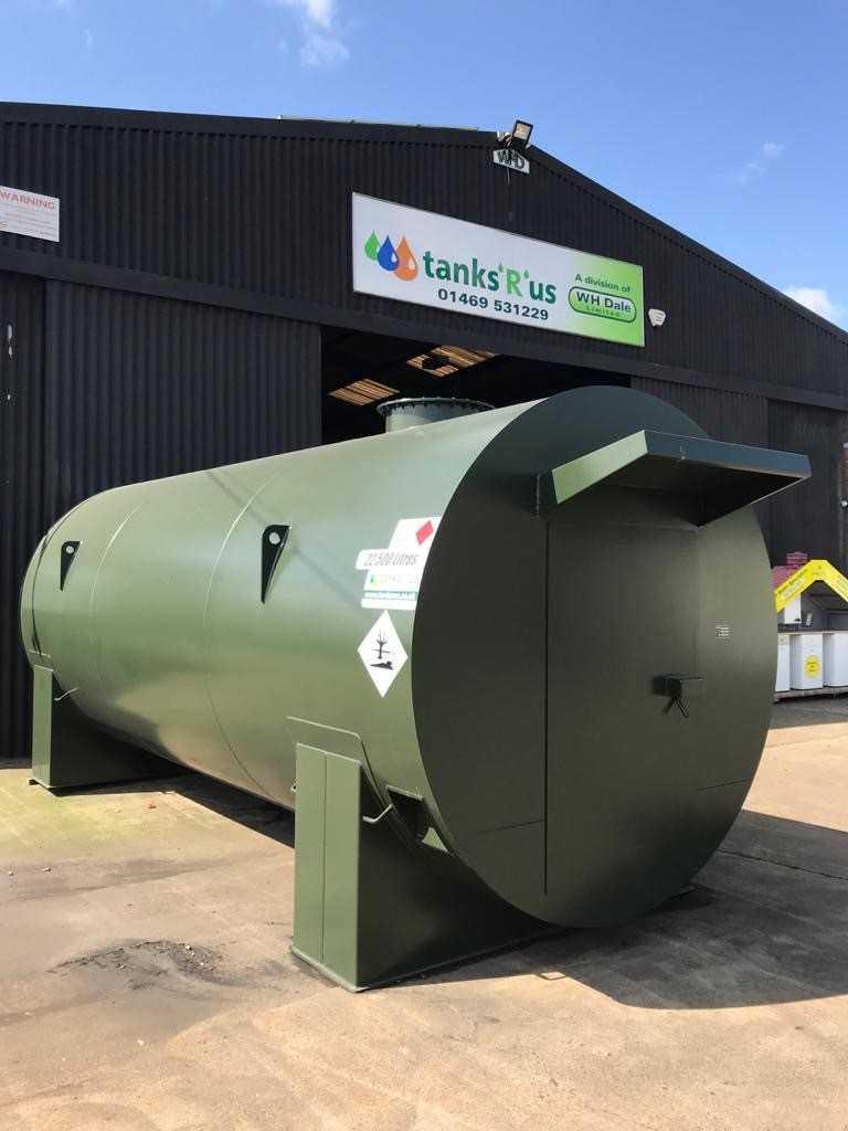 22500 Litre Steel Bunded Horizontal Diesel Tank | Tanks R Us