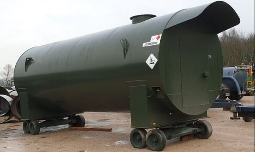 27500 Litre Steel Bunded Horizontal Diesel Tank | Tanks R Us