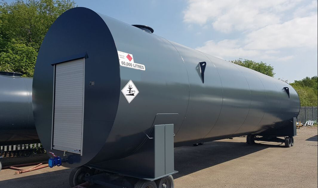 60000 Litre Steel Bunded Horizontal Diesel Tank | Tanks R Us