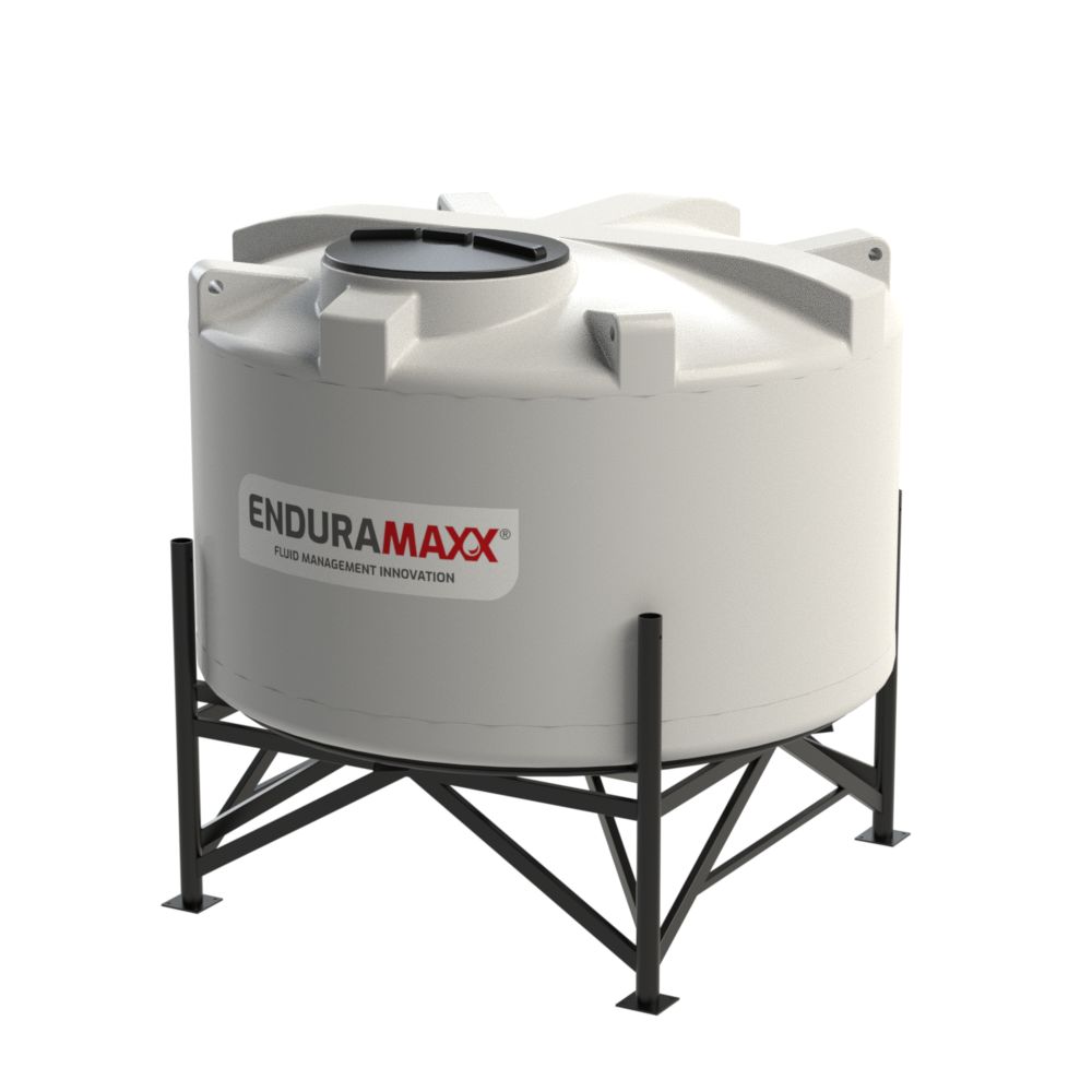 Enduramaxx 3000 Litre 15 Degree Cone Tank With Frame | Tanks R Us