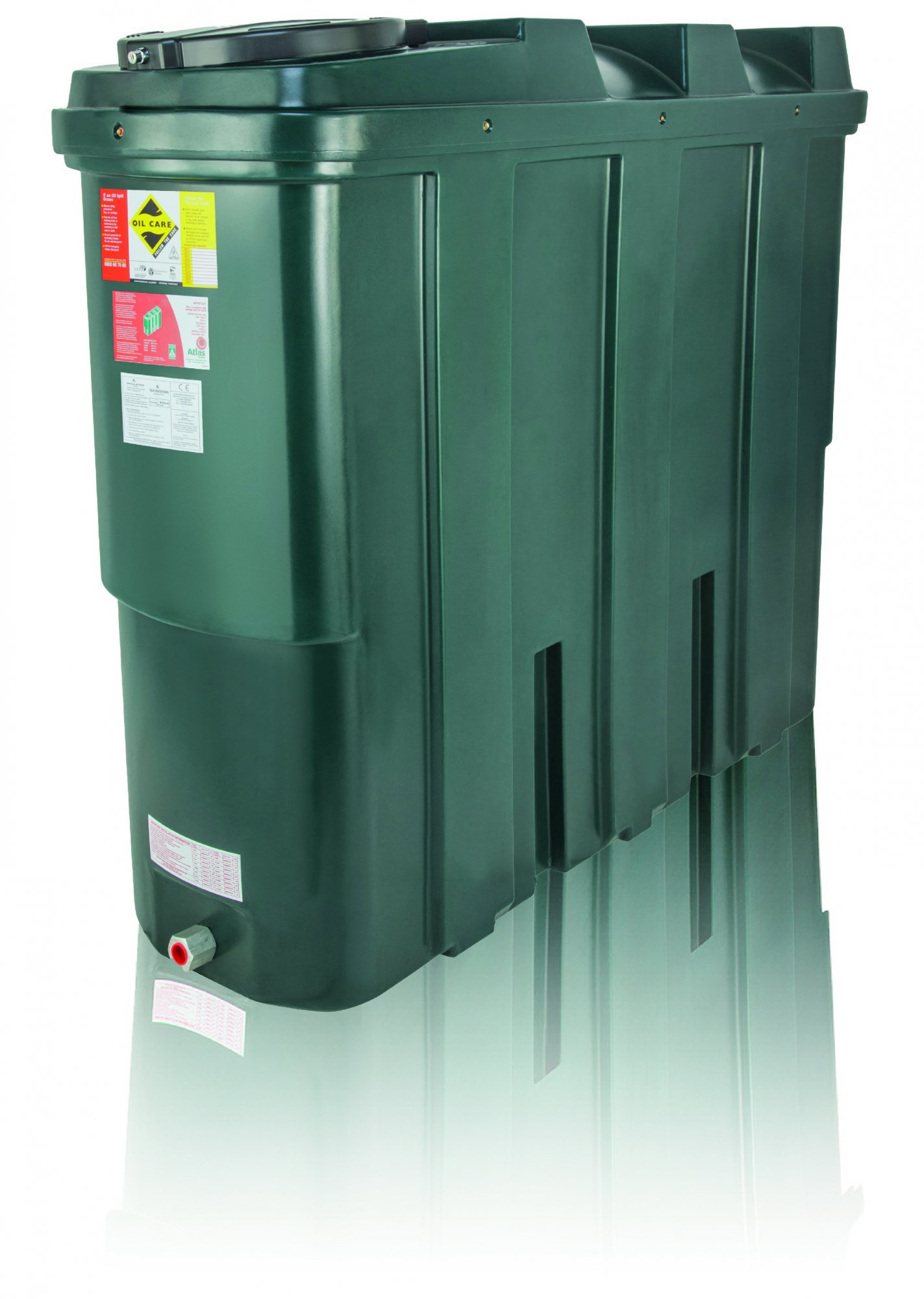 Atlas 1235BSLA Horizontal Bunded Oil Tank | Tanks R Us