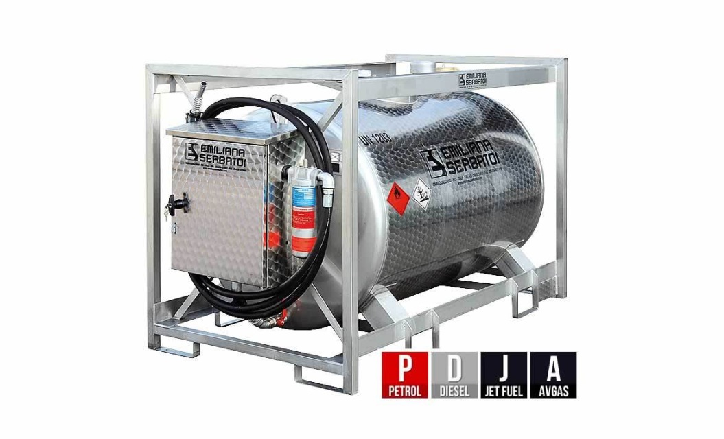 910 Litre Mobile Aviation Fuel Tank | Tanks R Us