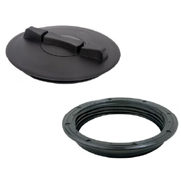 Tuff Tank 12" Vented Tank Lid and Collar Set | Tanks R Us