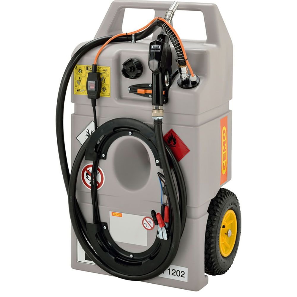 Cemo 100 Litre Diesel Trolley With 12v Pump | Tanks R Us