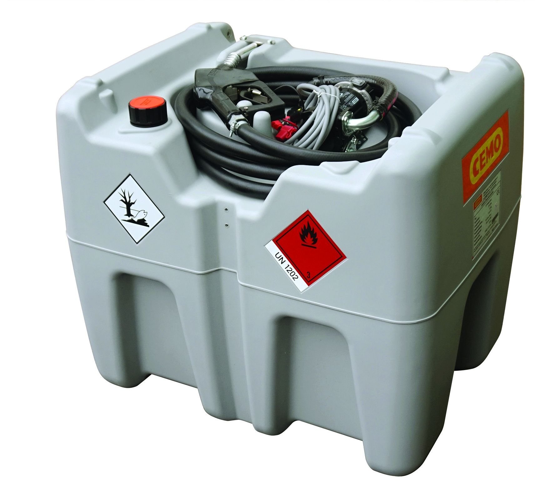 Cemo 210 Litre DT-Mobile Tank With 12v 40lpm Pump | Tanks R Us