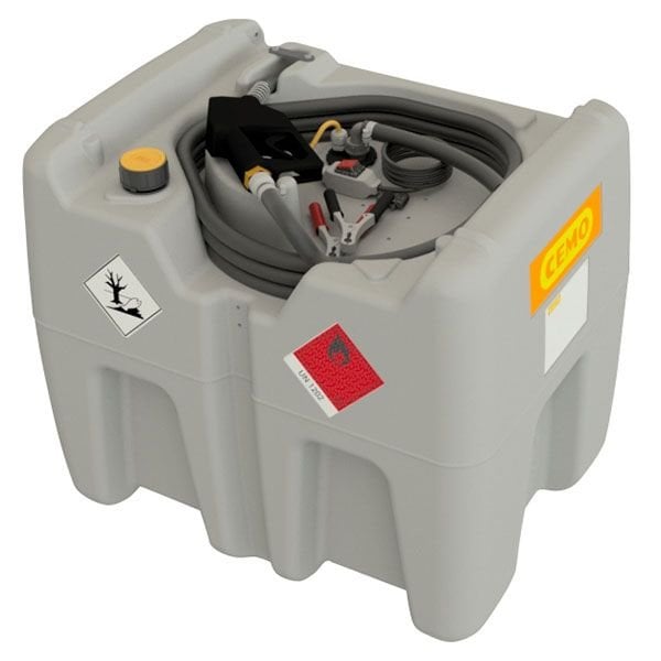 Cemo 210 Litre DT-Mobile Tank With 12v 30lpm Pump | Tanks R Us