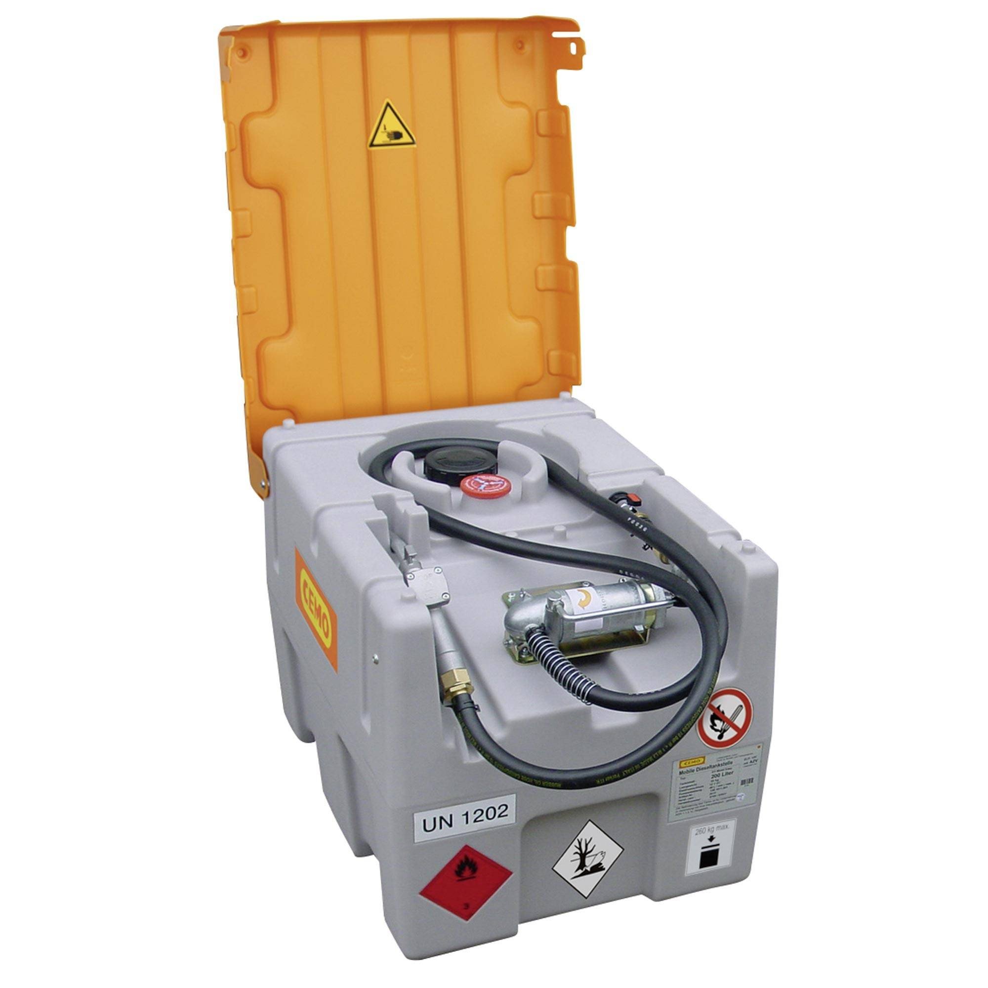 Cemo 200 Litre ADR Tank With Hand Pump | Tanks R Us